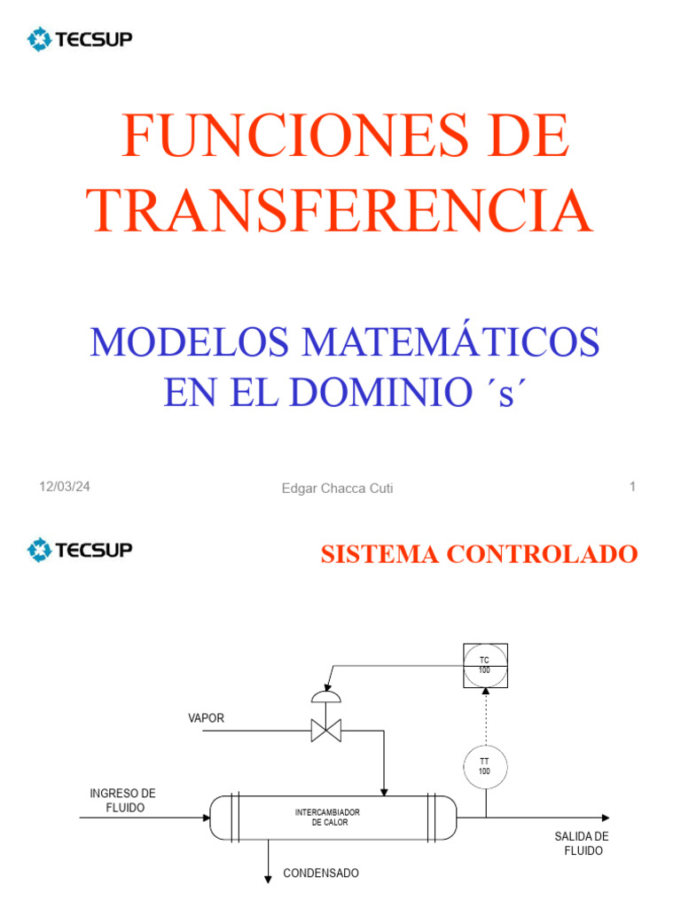 5 - Funciones de Transferencia | PDF