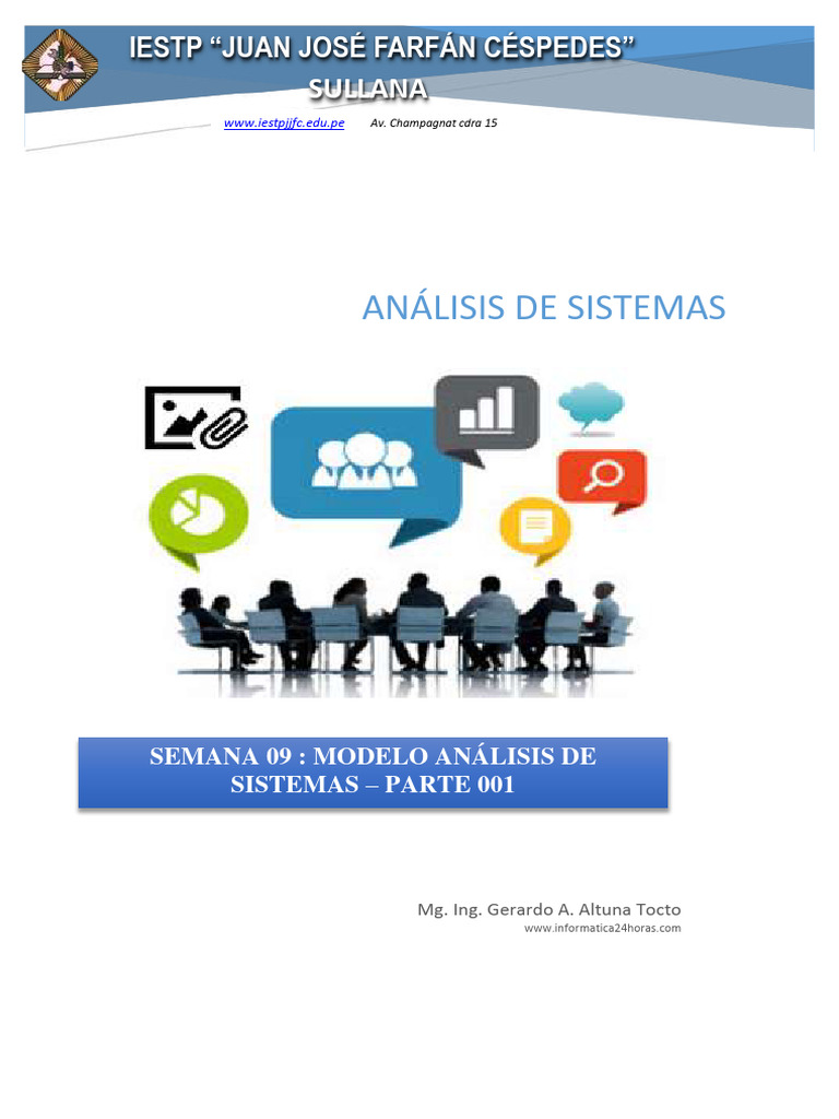 03 Modelo Parte001 Analisis Sistemas 2020 I | PDF | Informática