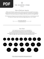 Cartier Ring Size Chart US | PDF