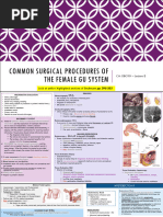 Patient Information Sheets Aagl All | PDF | Uterus | Surgery