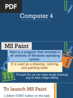 MS Paint Notes | PDF | Window (Computing) | Computer File