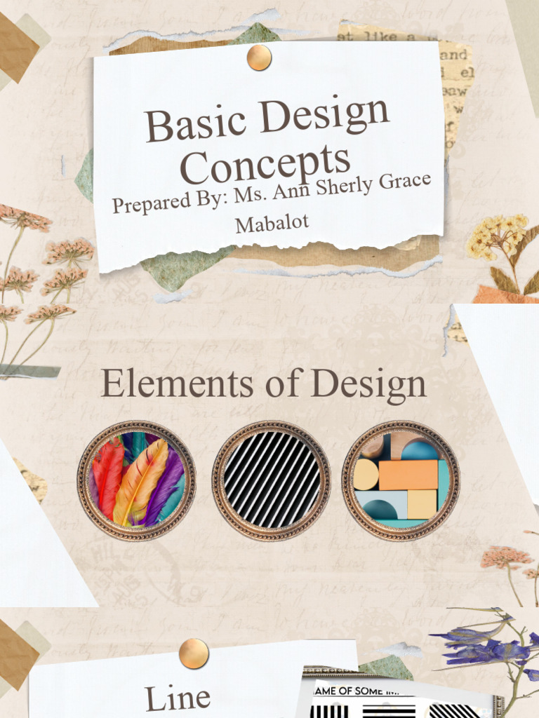 Lesson 1 Basic-Design-Concepts | PDF | Shape | Color