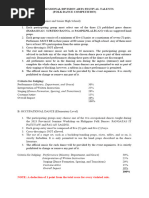 Arnis Rules and Scoring System 2024 | PDF | Team Sports | Rules