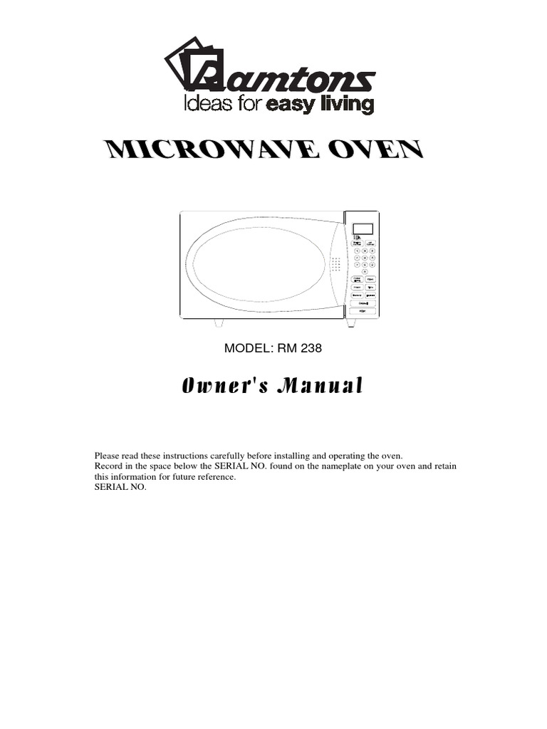 Rm238 Manual | PDF | Ac Power Plugs And Sockets | Materials