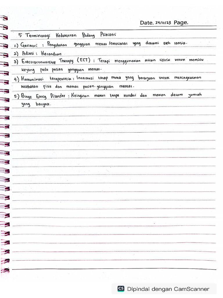 Najdah Ulfah Agung - 2306153105 - RS2 - Psikia | PDF