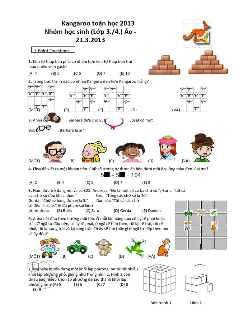 2013 - Ecolier - Tiếng Việt | PDF