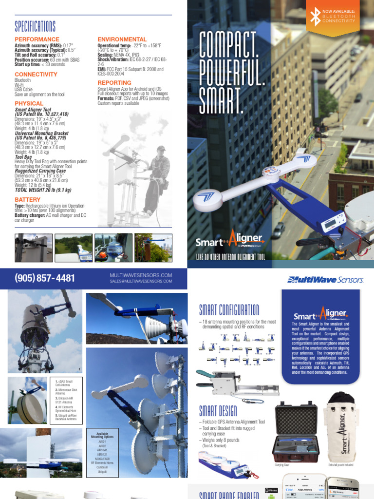 SmartAlign Brochure 06-12-20 | PDF | Smartphone | Battery Charger