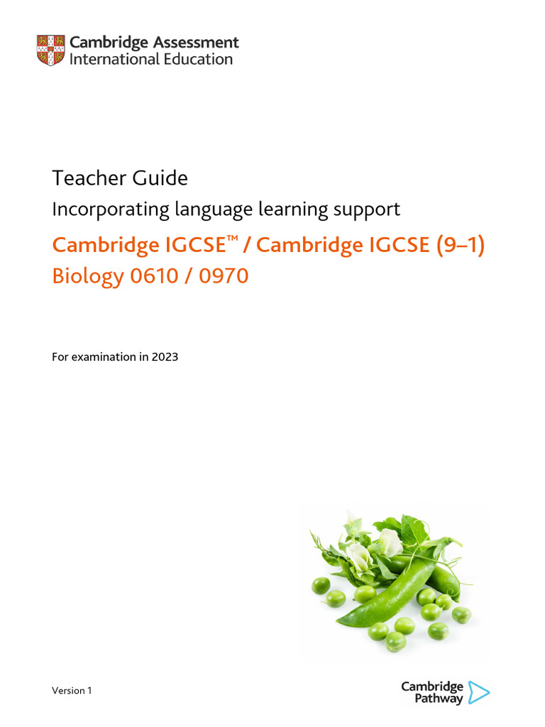 0610 Teacher Guide (For Examination From 2023) | PDF | Learning ...