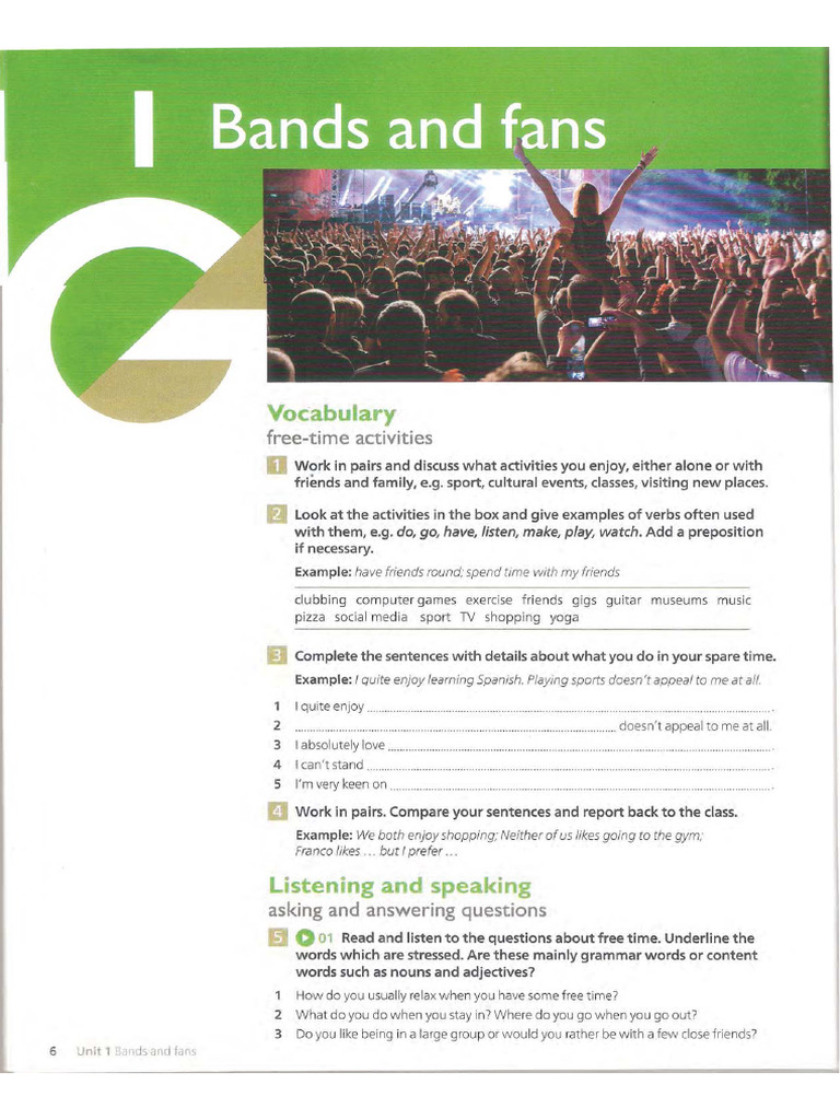 Gold B2 First New Edition SB Unit 1 | PDF