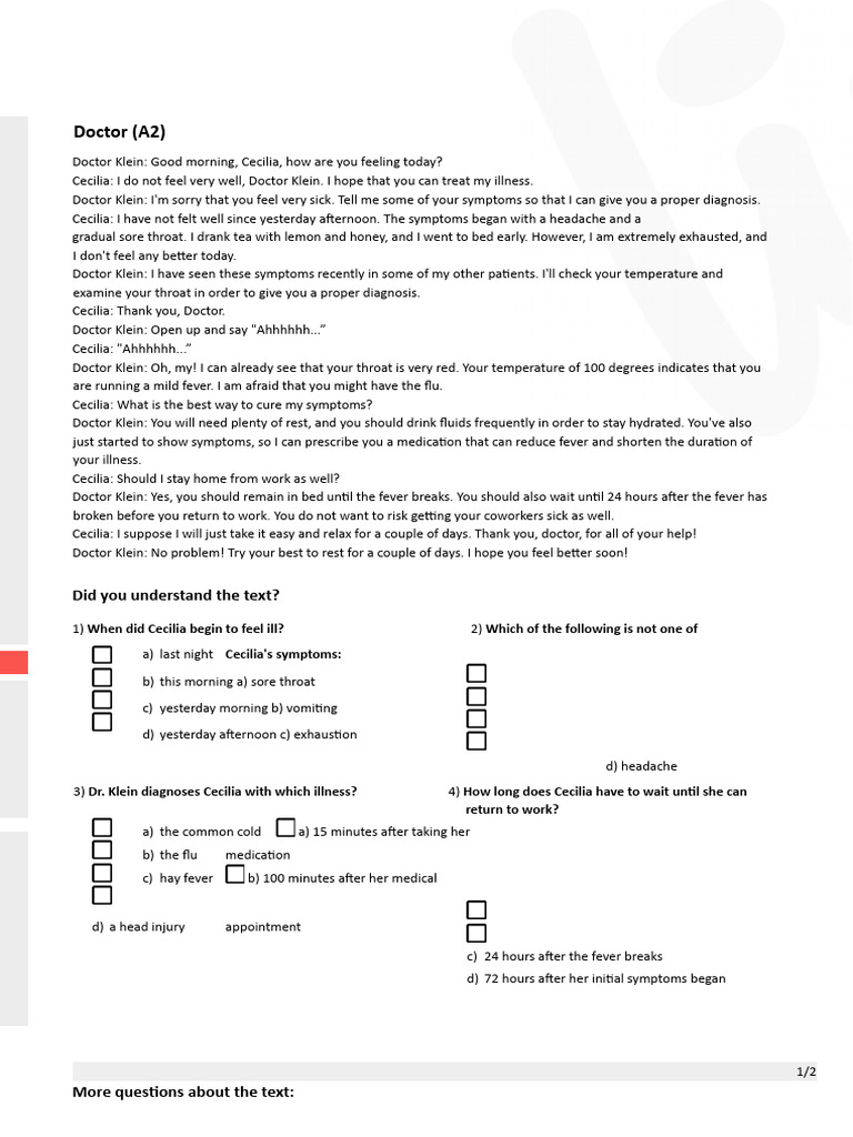 DOCTOR | PDF | Fever | Medicine