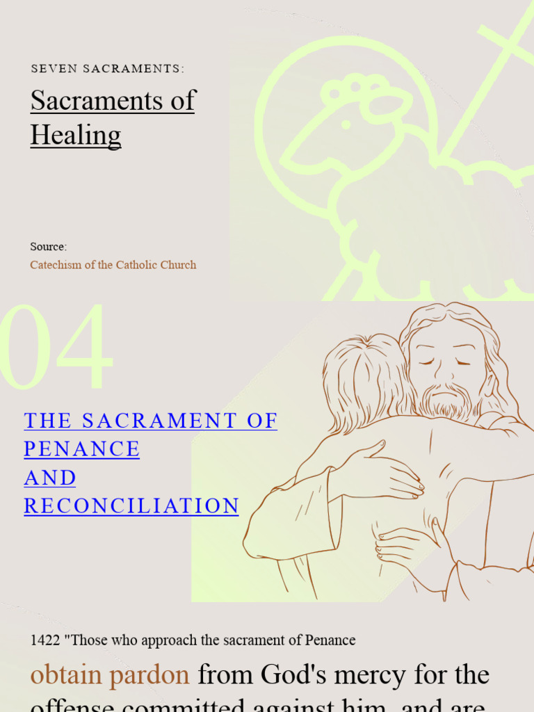 Sacrament of Healing 1 | PDF | Penance | Confession (Religion)