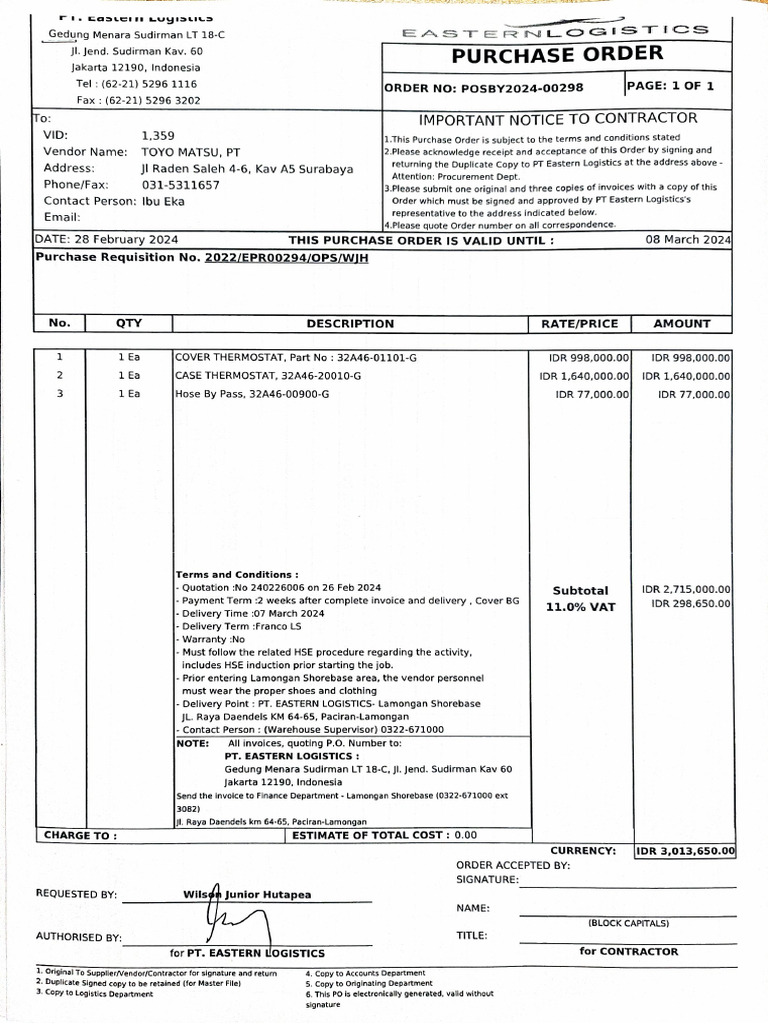 POSBY2024-00298 TOYO MATSU - Approved | PDF