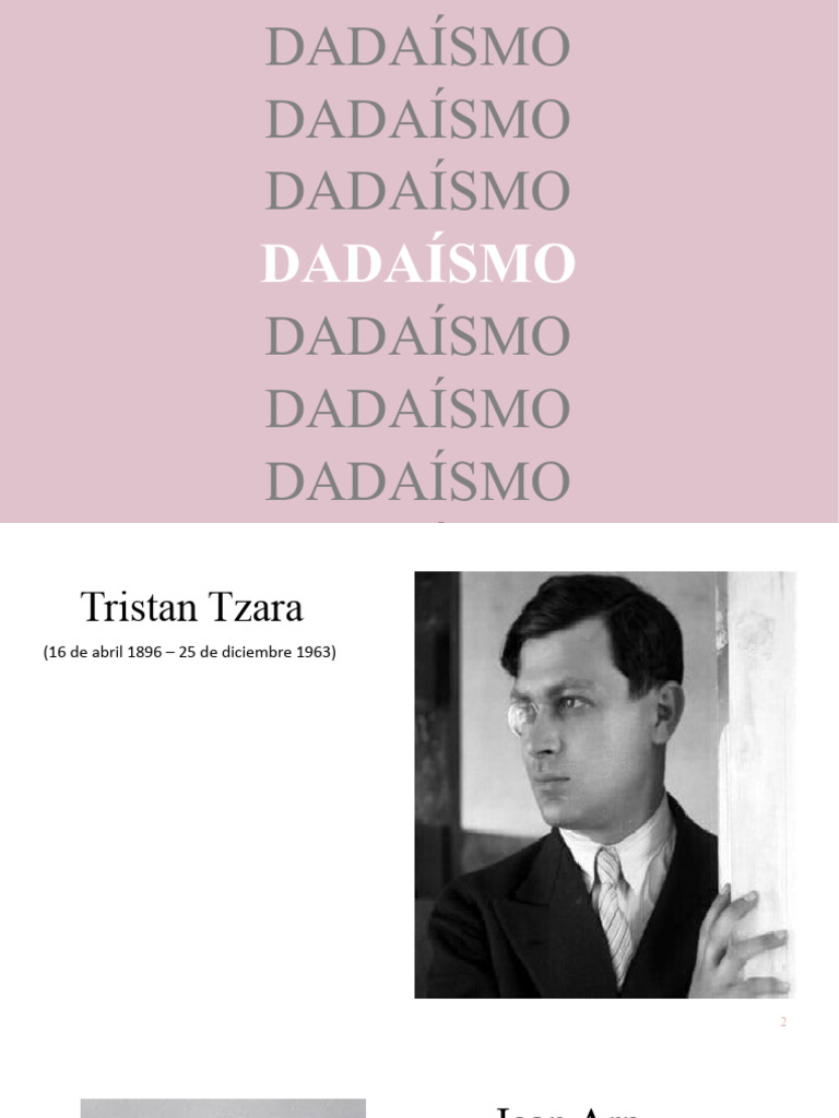 Dadaism o | PDF | Modernismo | Arte Moderno