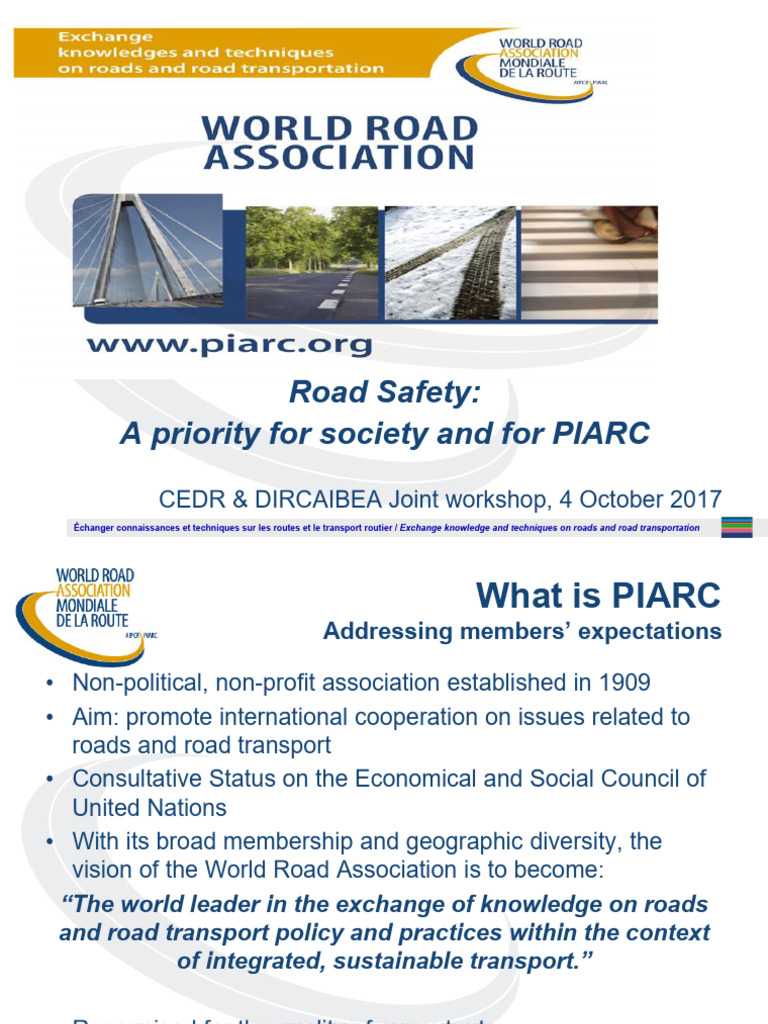 5 - PIARC and ROAD SAFETY | PDF