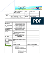 LESSON PLAN FOR G9 Pang Abay Na Pamanahon Panlunan at Pamaraan | PDF