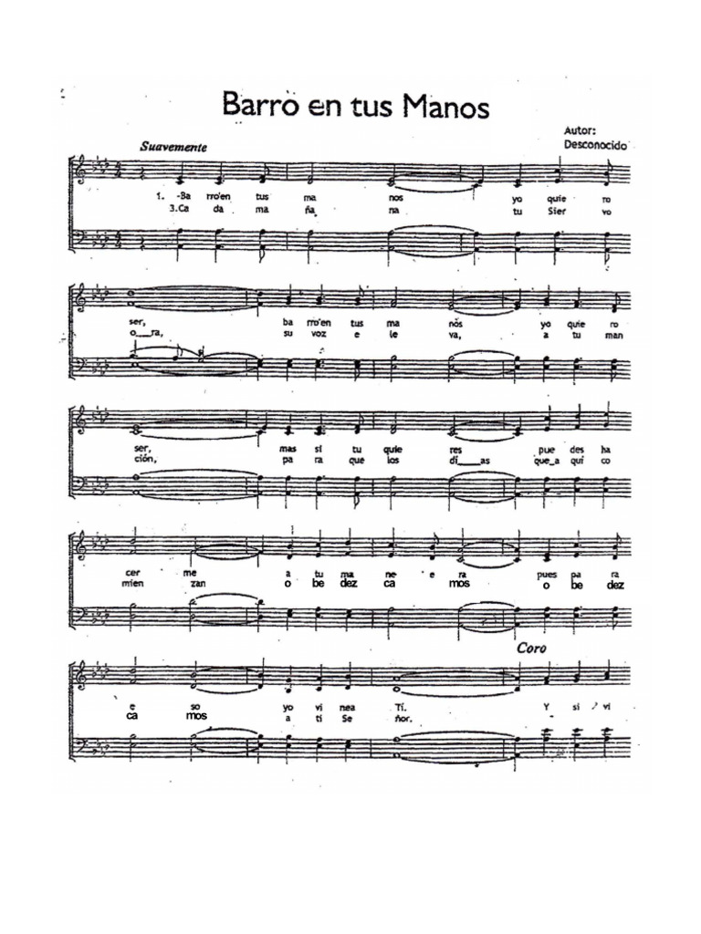 Barro En Tus Manos Pdf