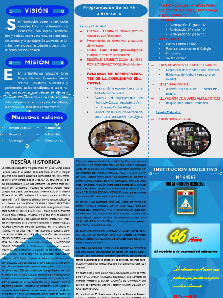 triptico (1) | PDF | Maestros