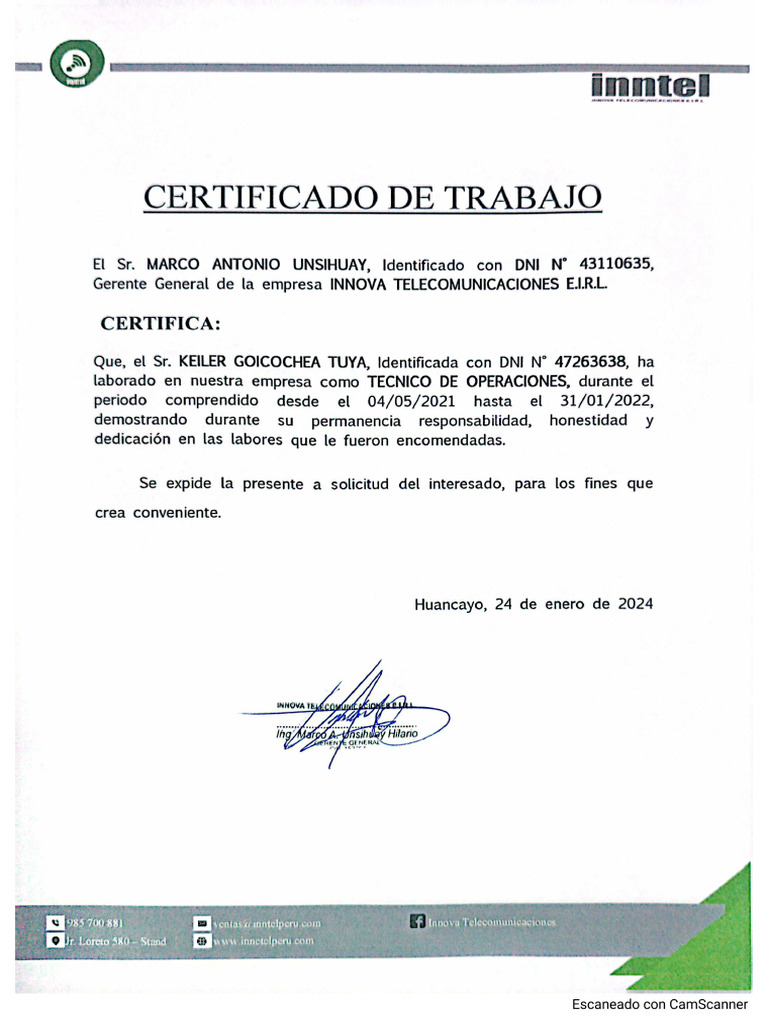 Certifica Dos | PDF