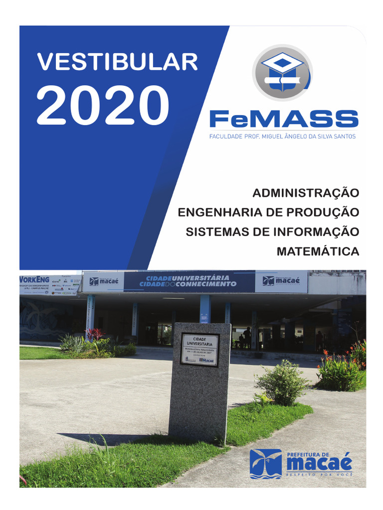 Vestibular FeMASS 2020 | PDF | Amor | Imigração