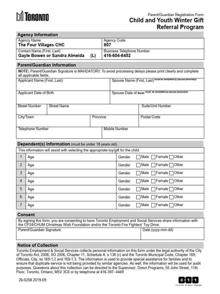 Parent Registration Form 2023 - Leah | PDF | Social Institutions | Justice