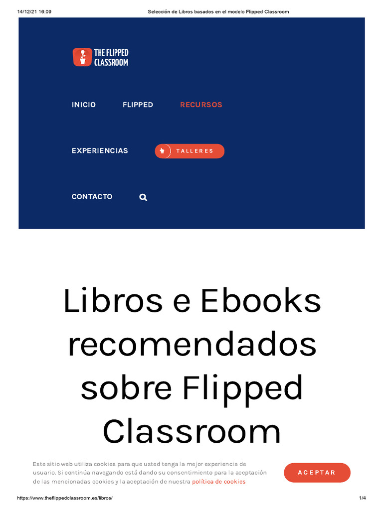 Selección de Libros Basados en El Modelo Flipped Classroom | PDF