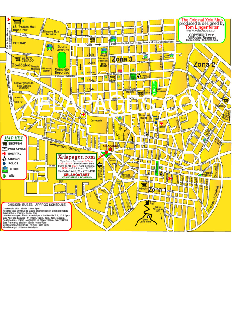 Mapa Xela | PDF