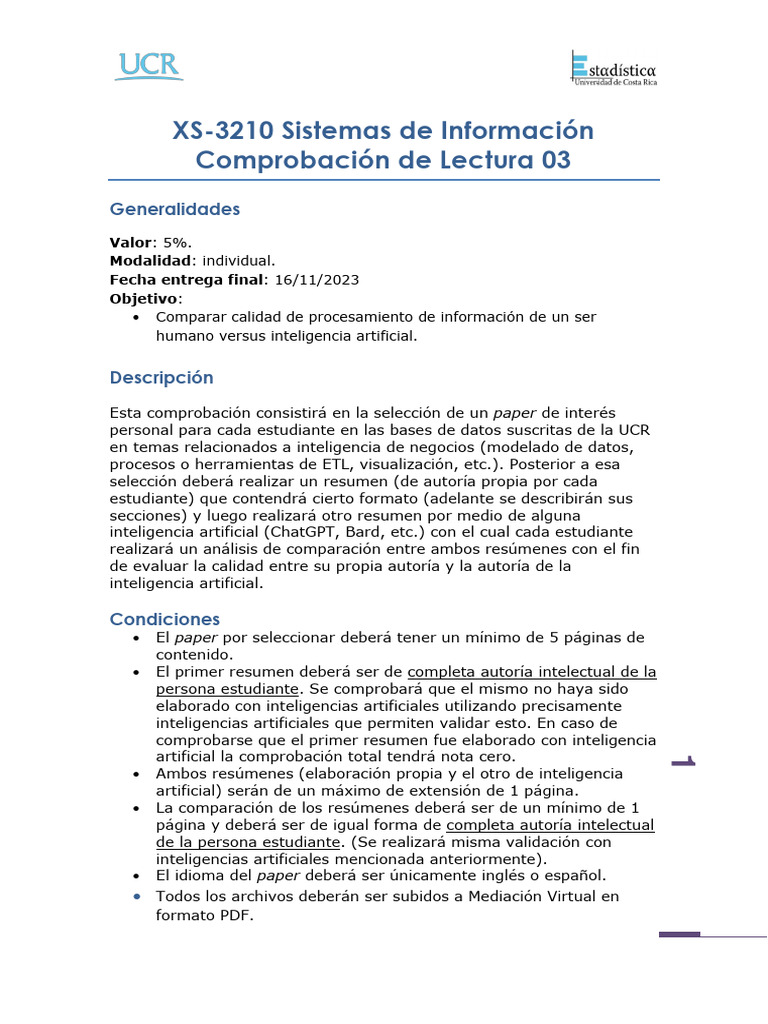 Comprobación de Lectura 03 | PDF