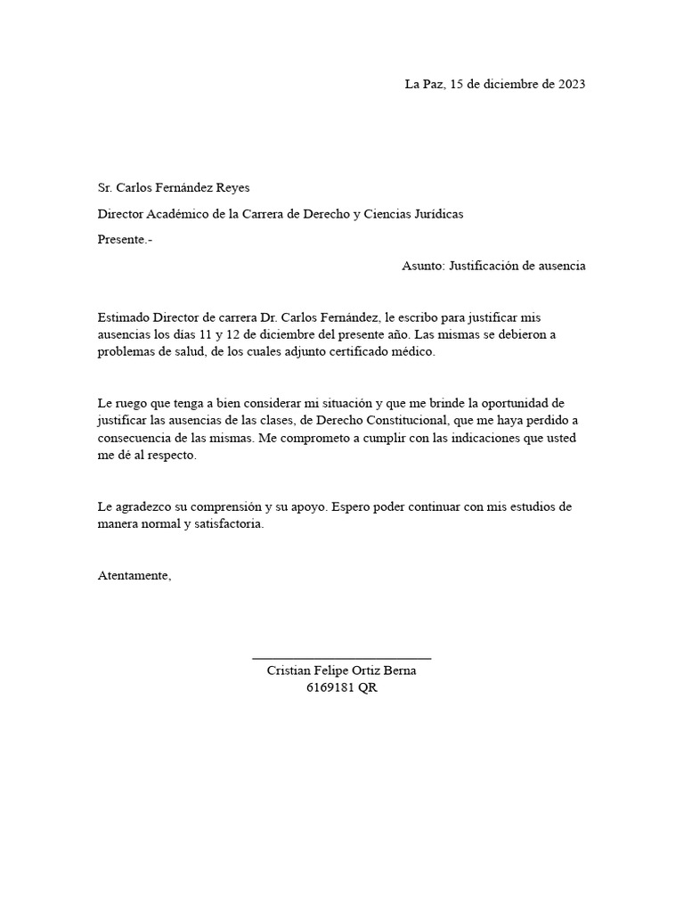 Carta Permiso | PDF
