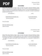 Atento Citatorio 2025 | PDF