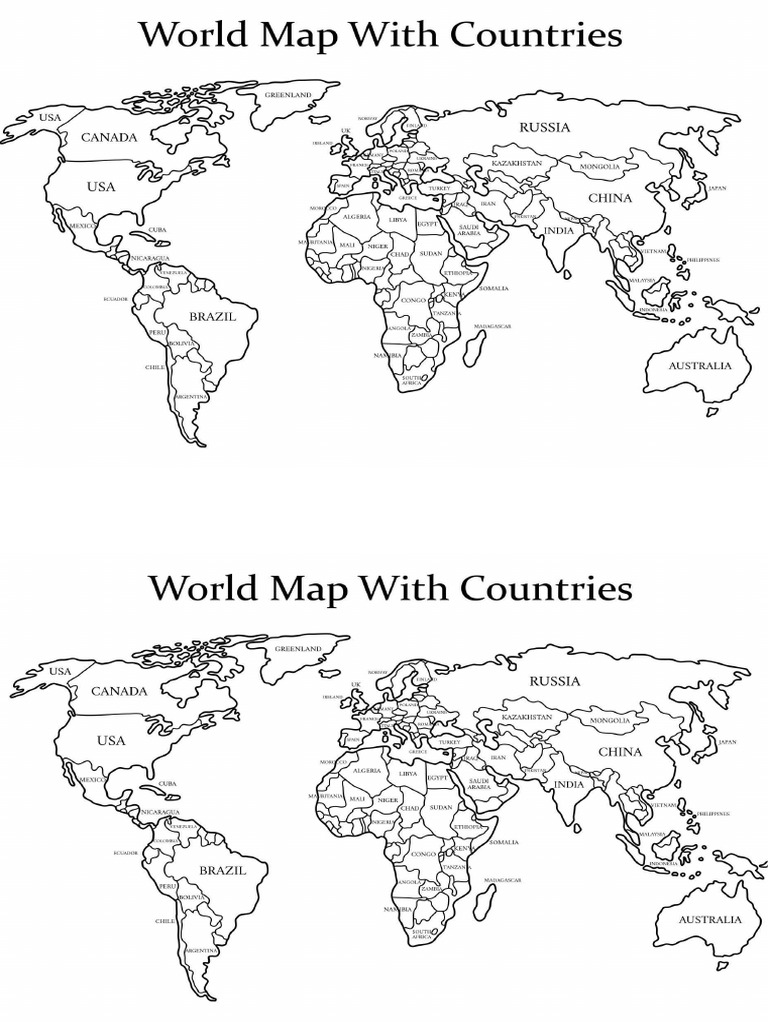 Mapa NG Mundo | PDF