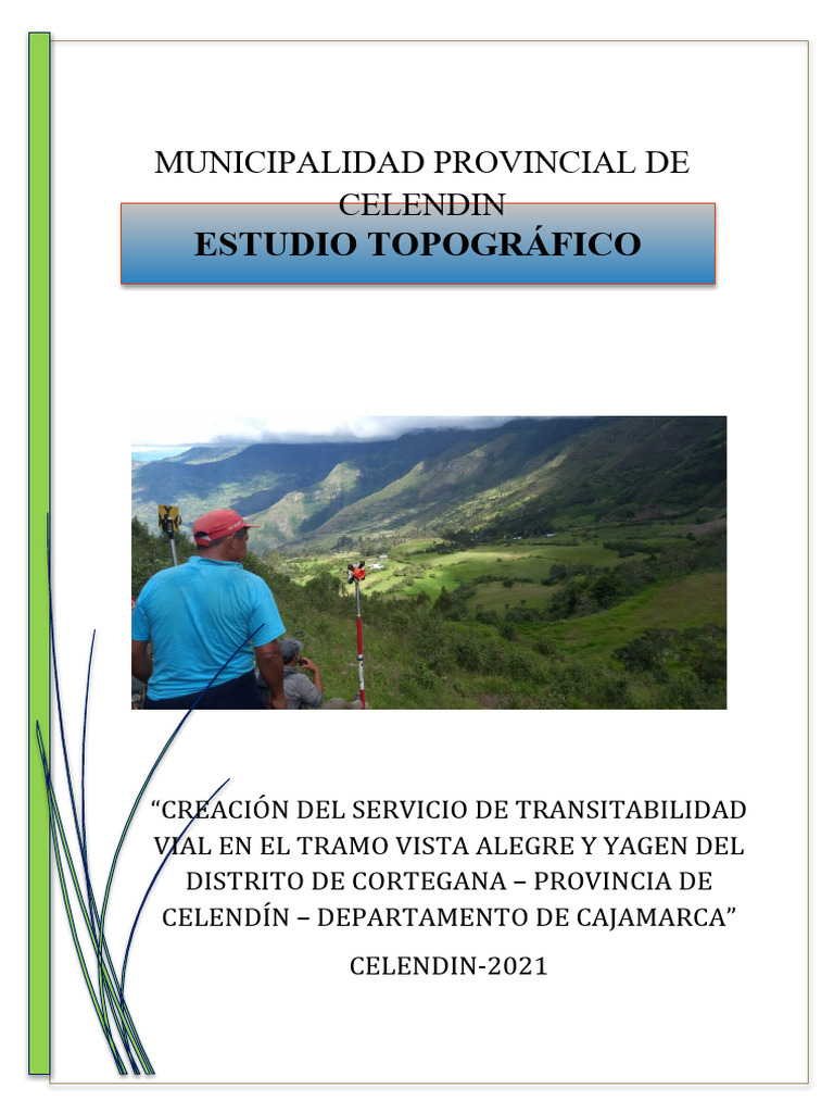 Estudio Topografico | PDF