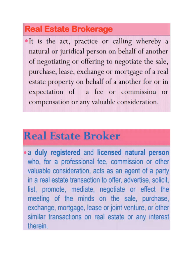 REM 101 Fundamentals of Real Estate Management | PDF