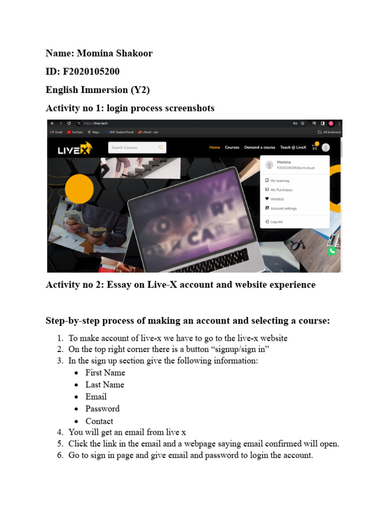 Activity 1,2,3 Eng Immersion F2020105200 | PDF | Educational Technology ...