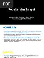 Rumus Menurut Taro Yamane | PDF | Metode & Bahan Ajar