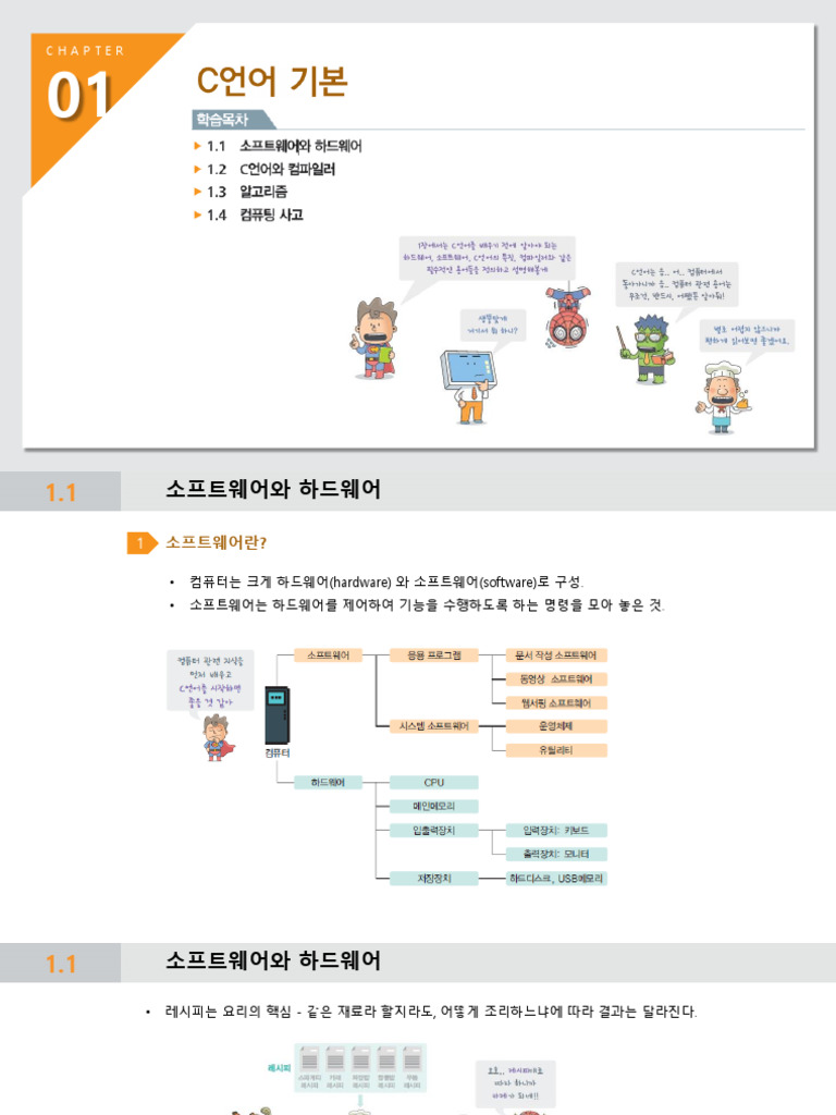 chapter01 C언어기본 | PDF