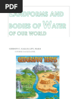 Types of Landforms and Bodies of Water Powerpoint | PDF | River | Lake