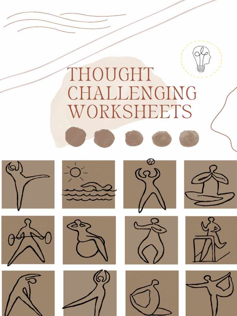 Thought Challenging Worksheets | PDF | Self-Improvement