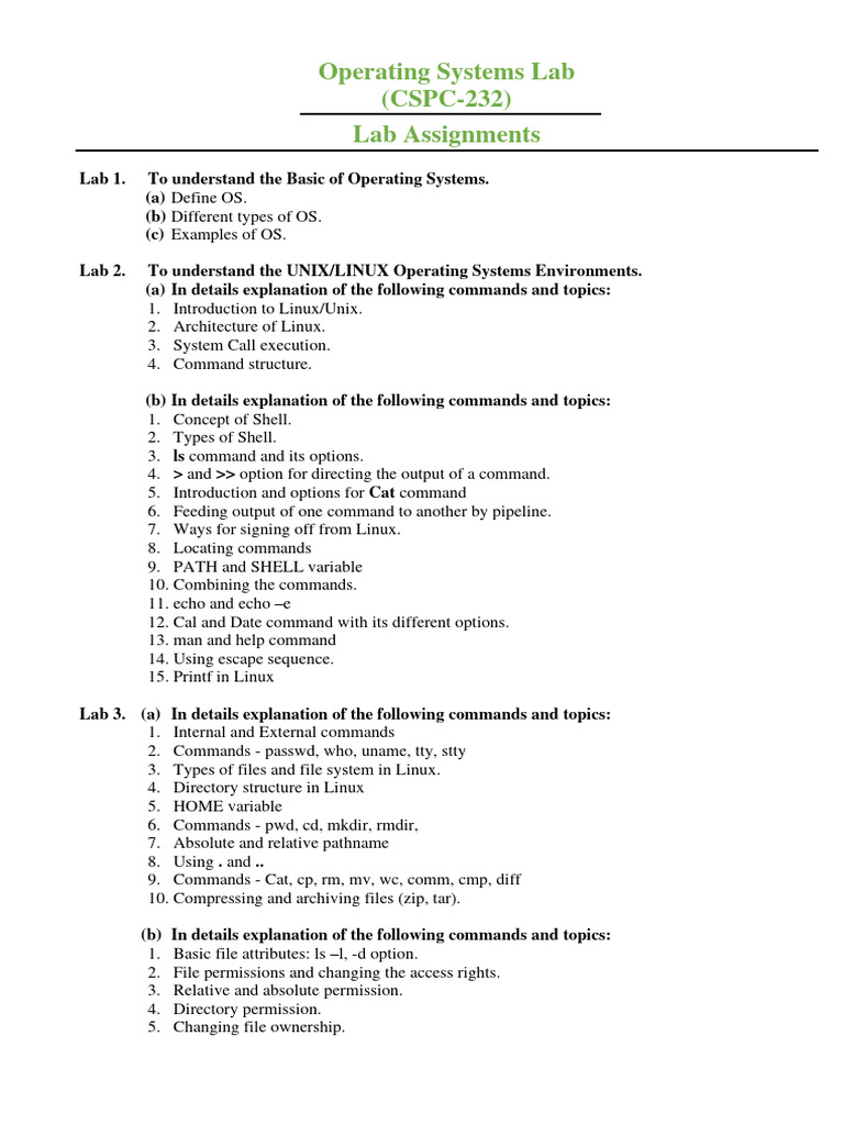 Os Experiments | PDF | Operating System | Scheduling (Computing) Os Experiments | PDF | Operating System | Scheduling (Computing)