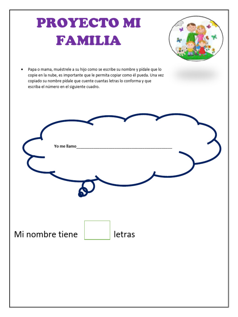 Actividades de Aprendizaje Familiar | PDF