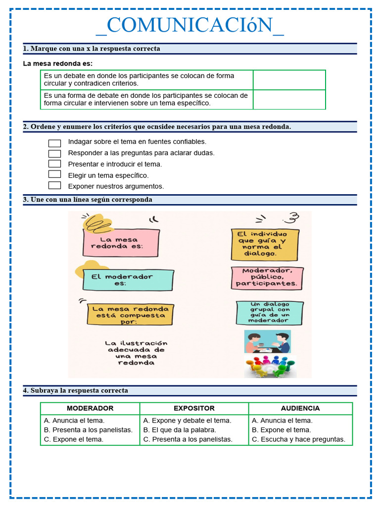 Ficha Comunicación | PDF