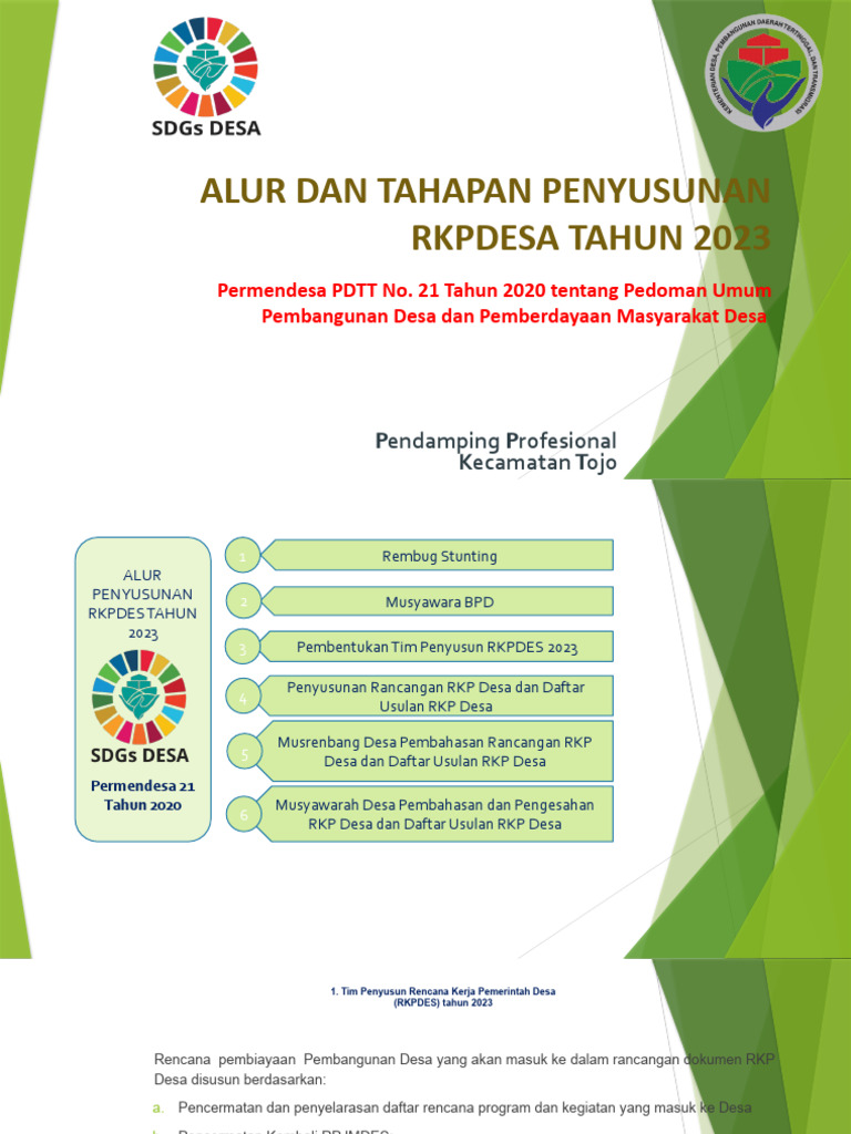 Alur Rkpdes Tahun 2022 | PDF