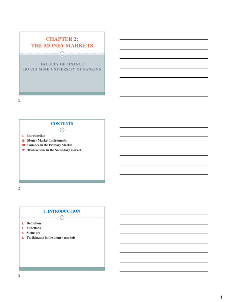 Tttc Pdf Commercial Paper Money Market