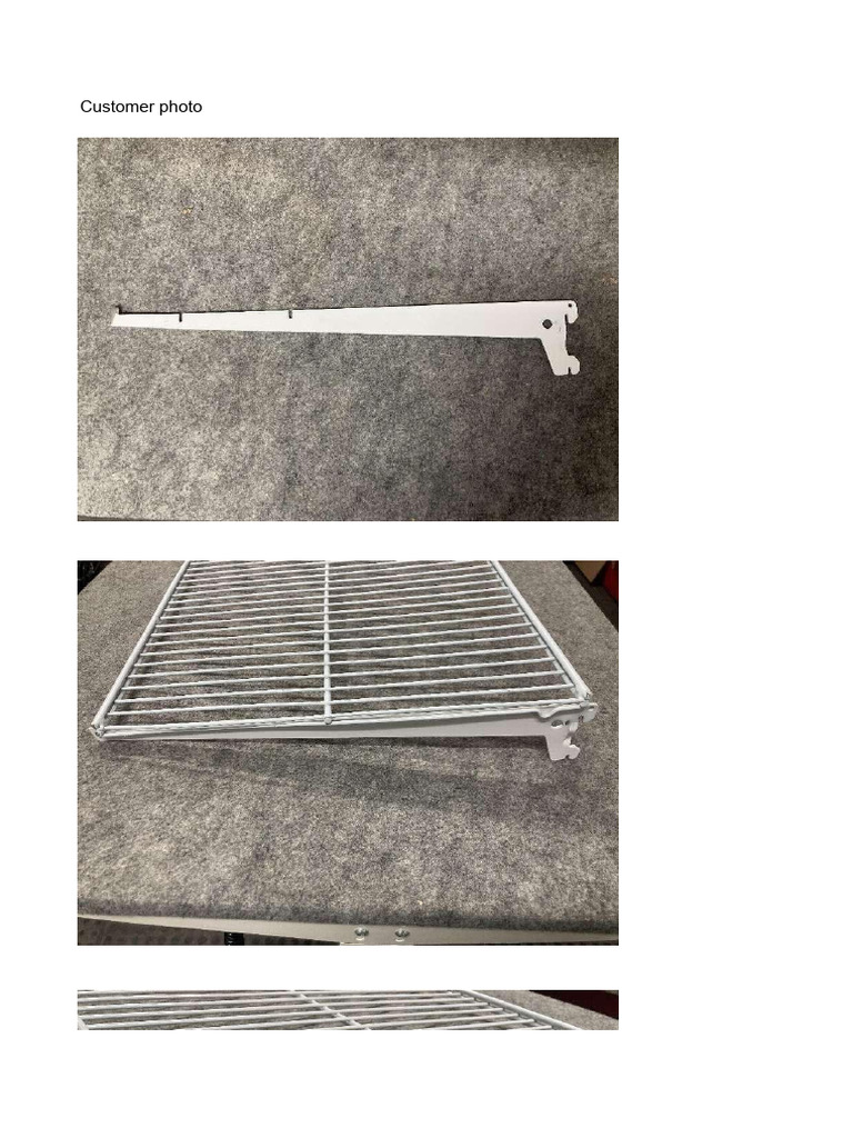 Closet Shelf - Parts | PDF | Components