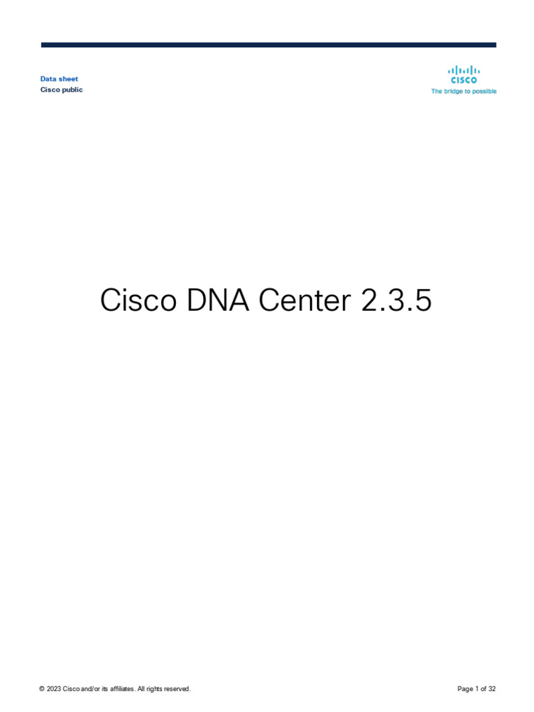NB 06 Dna Center Data Sheet Cte en | PDF | Computer Network | Wi Fi NB 06 Dna Center Data Sheet Cte en | PDF | Computer Network | Wi Fi