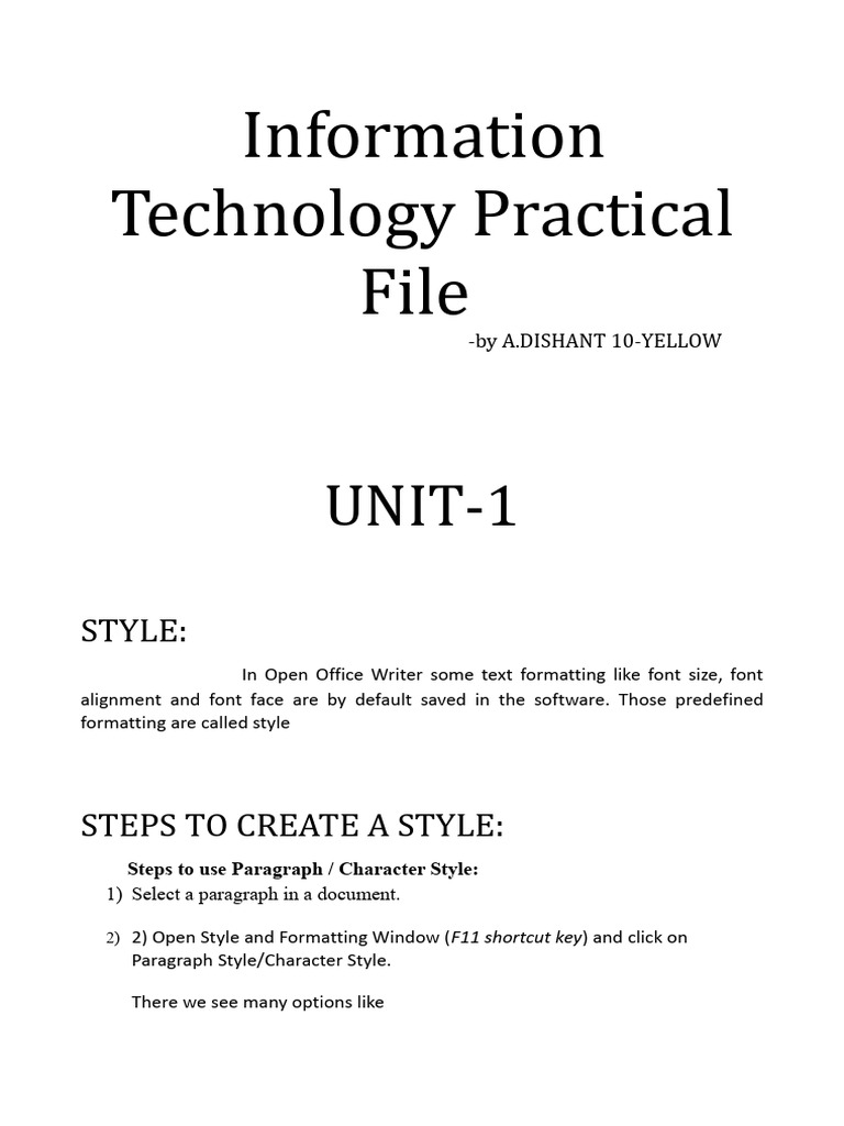 Cs Practical Class 10 | PDF | Spreadsheet | Hyperlink