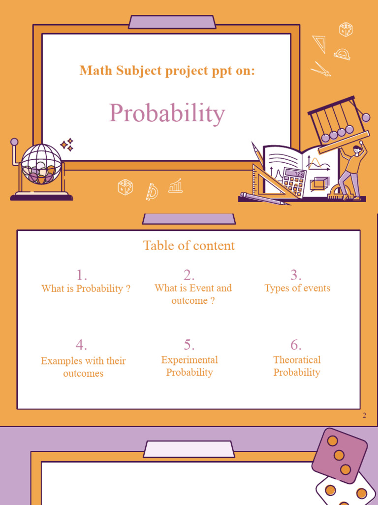Maths Project Class 10 | PDF | Probability | Experiment