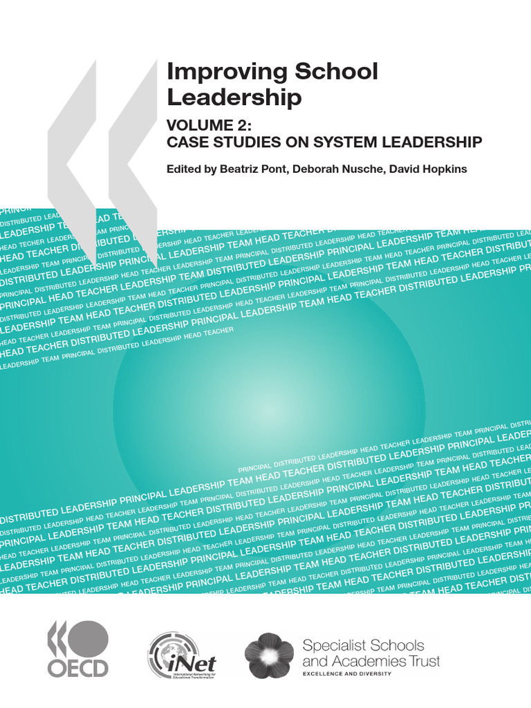 Hopkins_Improving_School_Leadership_Volume_2 | PDF | Economies