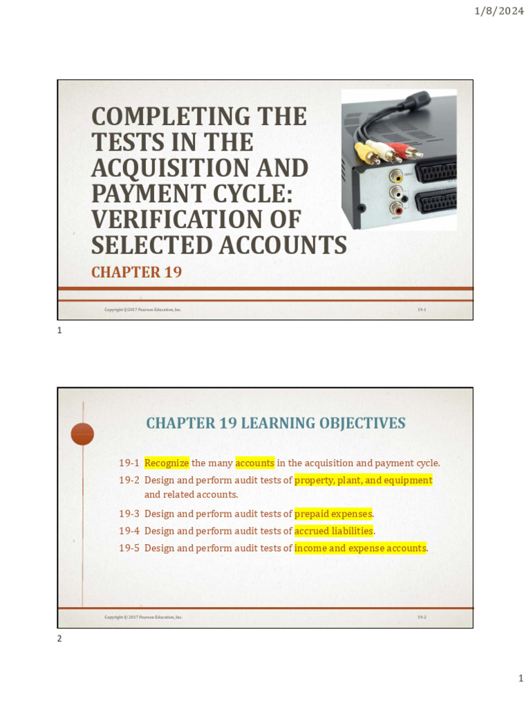 Slides - Chapter 19 - ST Version | PDF | Depreciation | Accrual