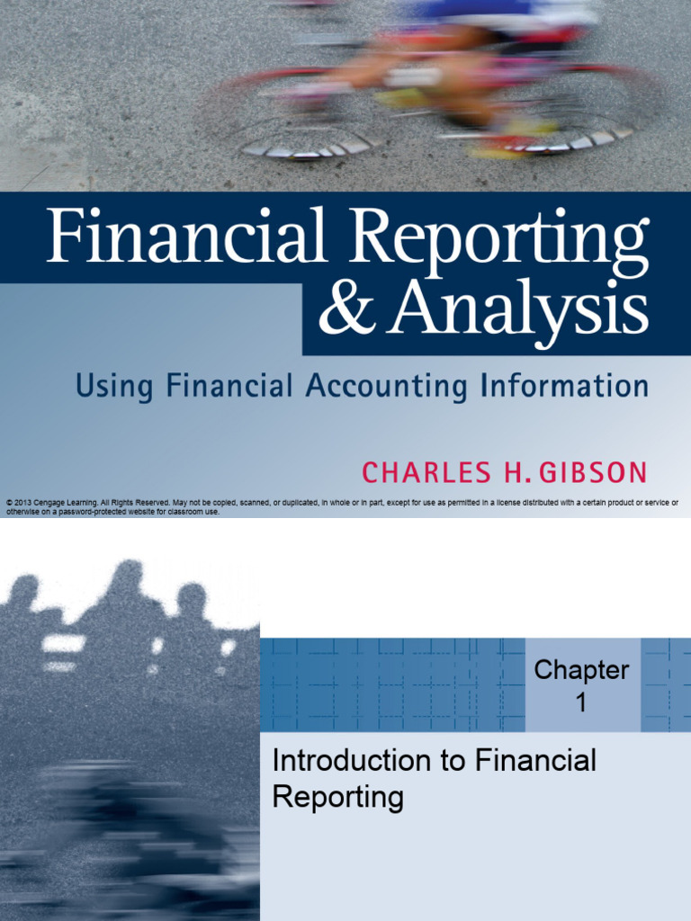 S1 (13E) - C01 - Introduction To Financial Reporting | PDF | Generally ...