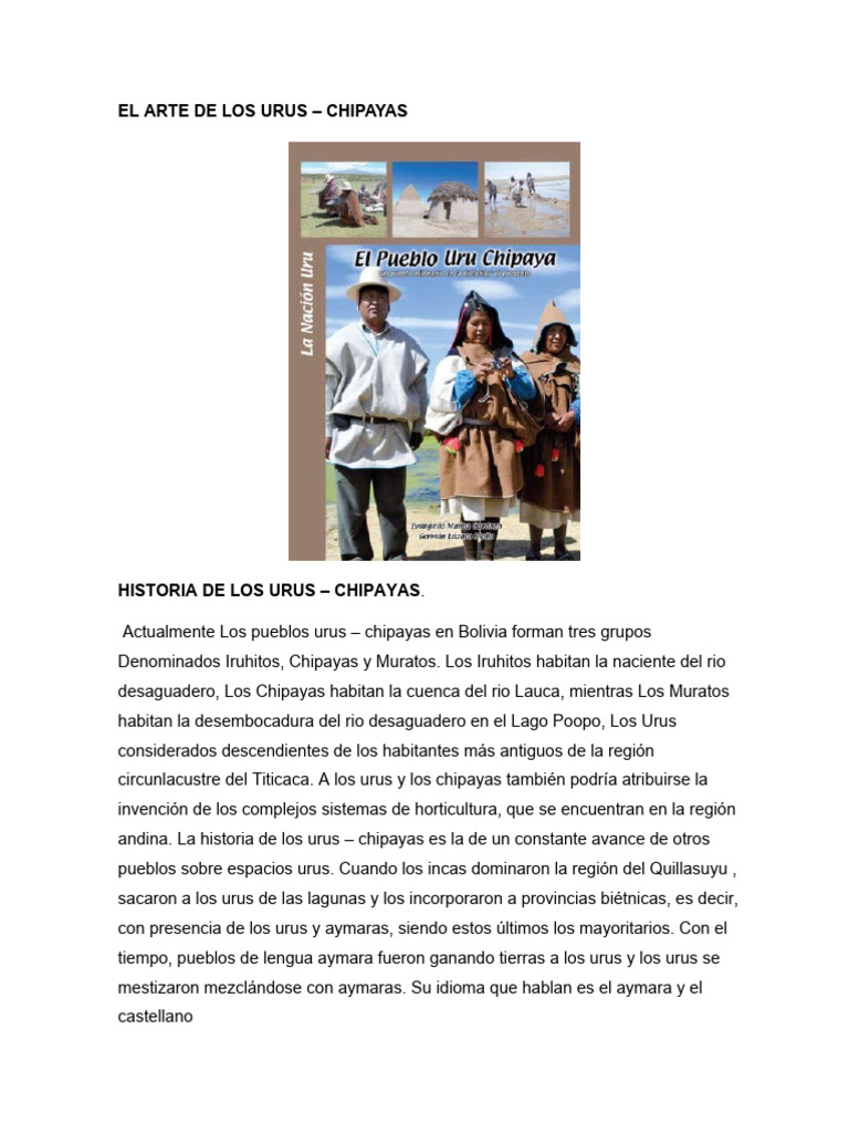 Uruchipayas | PDF